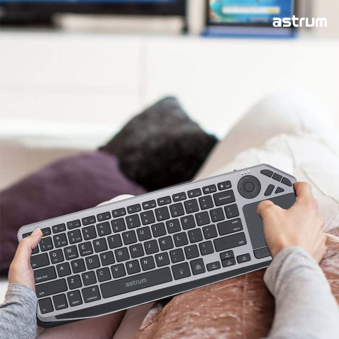 Multi Mode Wireless Keyboard + Touchpad – KT210 – Experience the difference